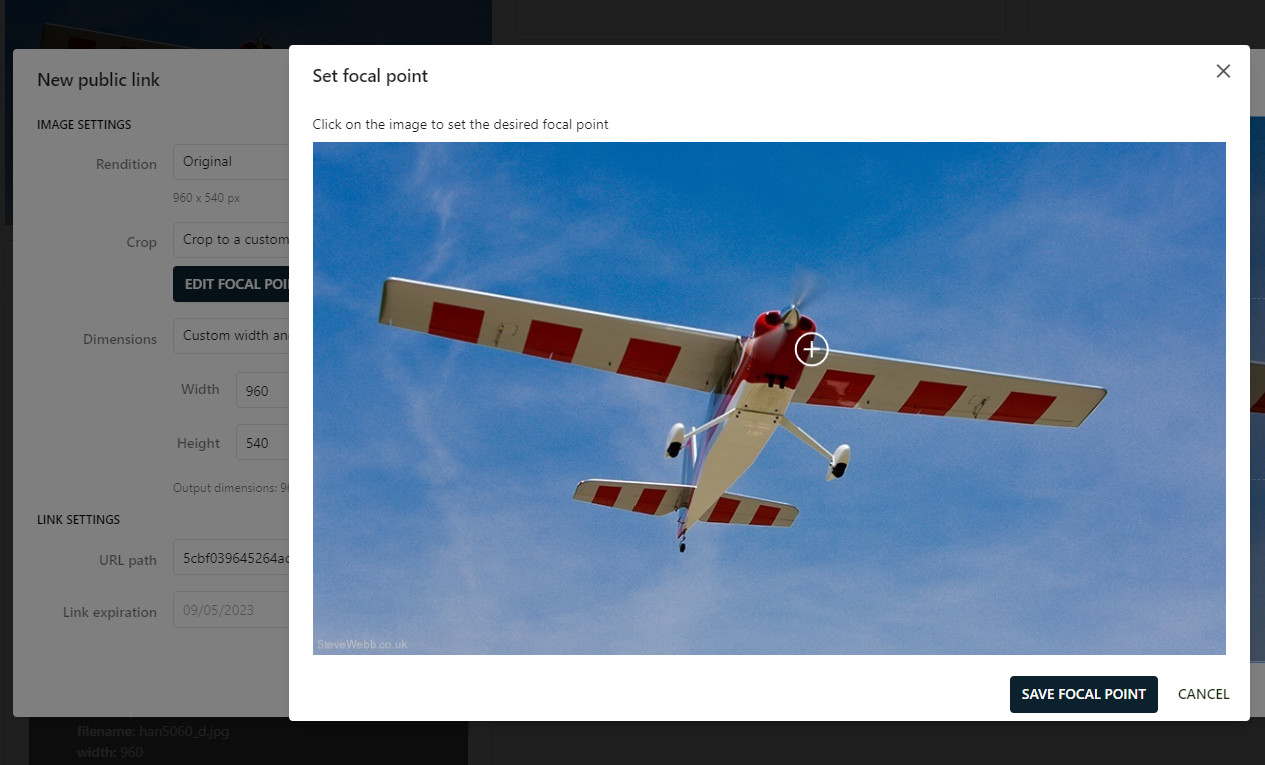 New in Content Hub: focal point crop option! | Rob Habraken | Sitecore